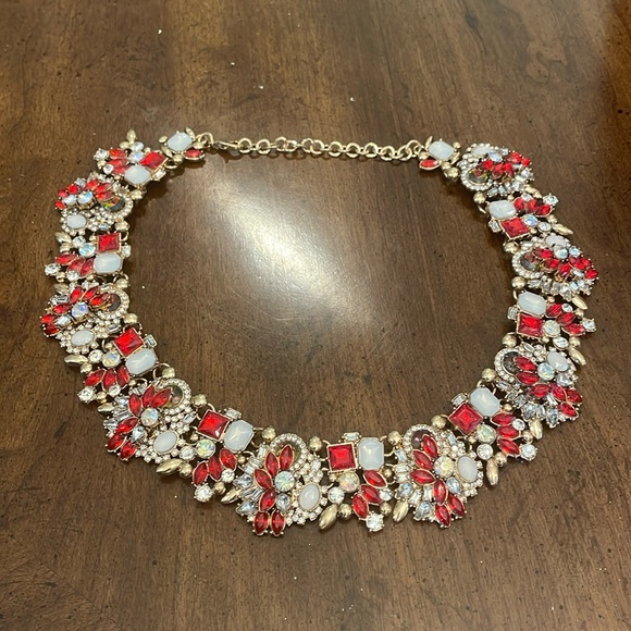 Flyonce | Jewelry | Red Statement Necklace Set Designed By Flyonce ...